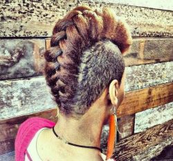 Frohawk & Mohawk Hairstyle 250 Photos Here it is