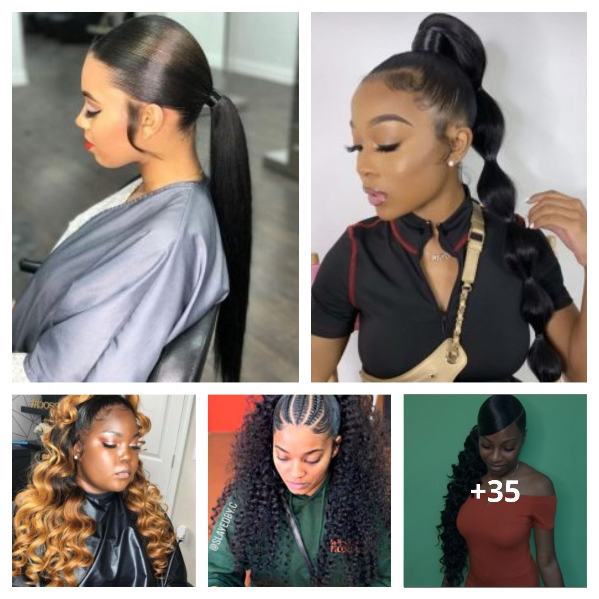 35 Weave Ponytail Hairstyles