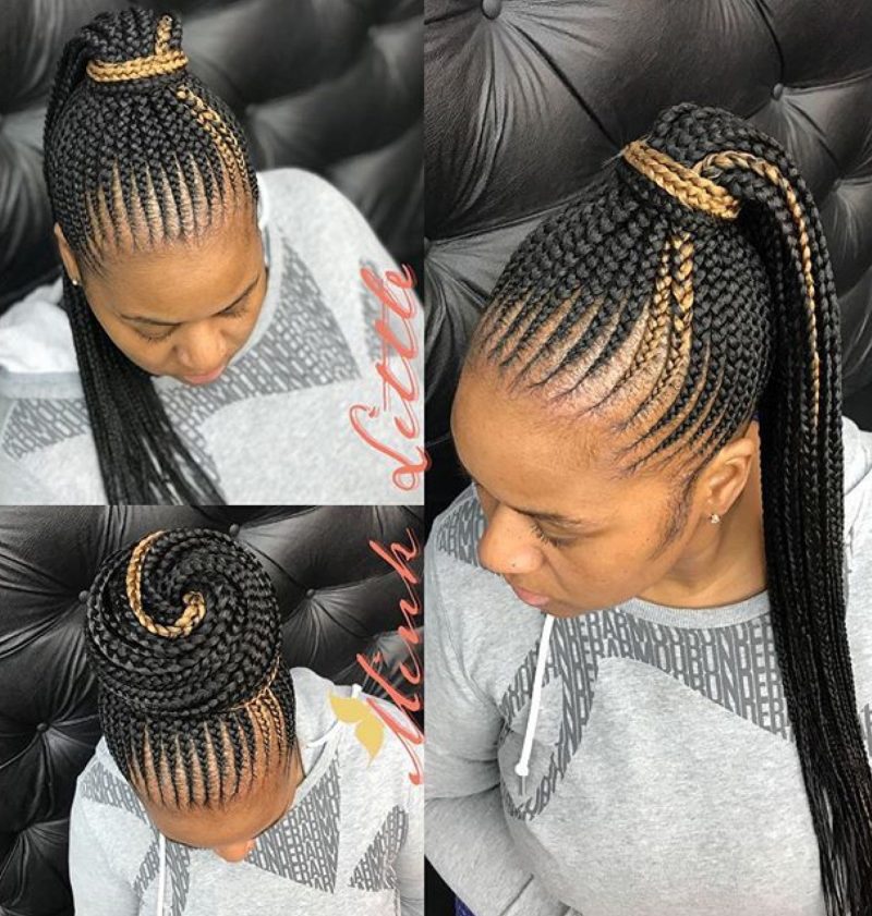 (Part 3) 20+ New Ghana Weaving Hairstyles For Ladies