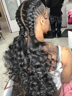80+ Best Black Braided Hairstyles to Copy in 2020