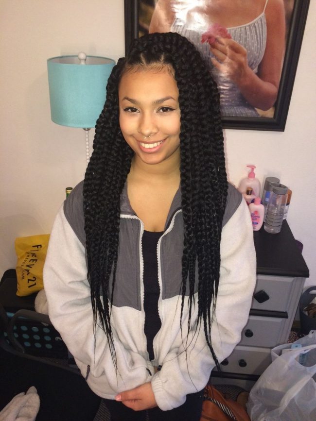 Secrets of Looking Gorgeous with Neat Ghana Braids Hairstyles