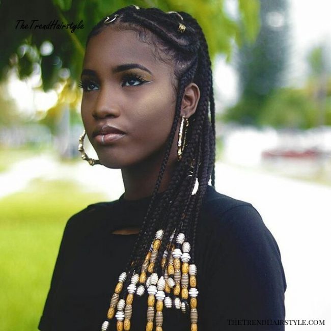 Braids with Beads: Hairstyles for a Lovely and Genuine Look