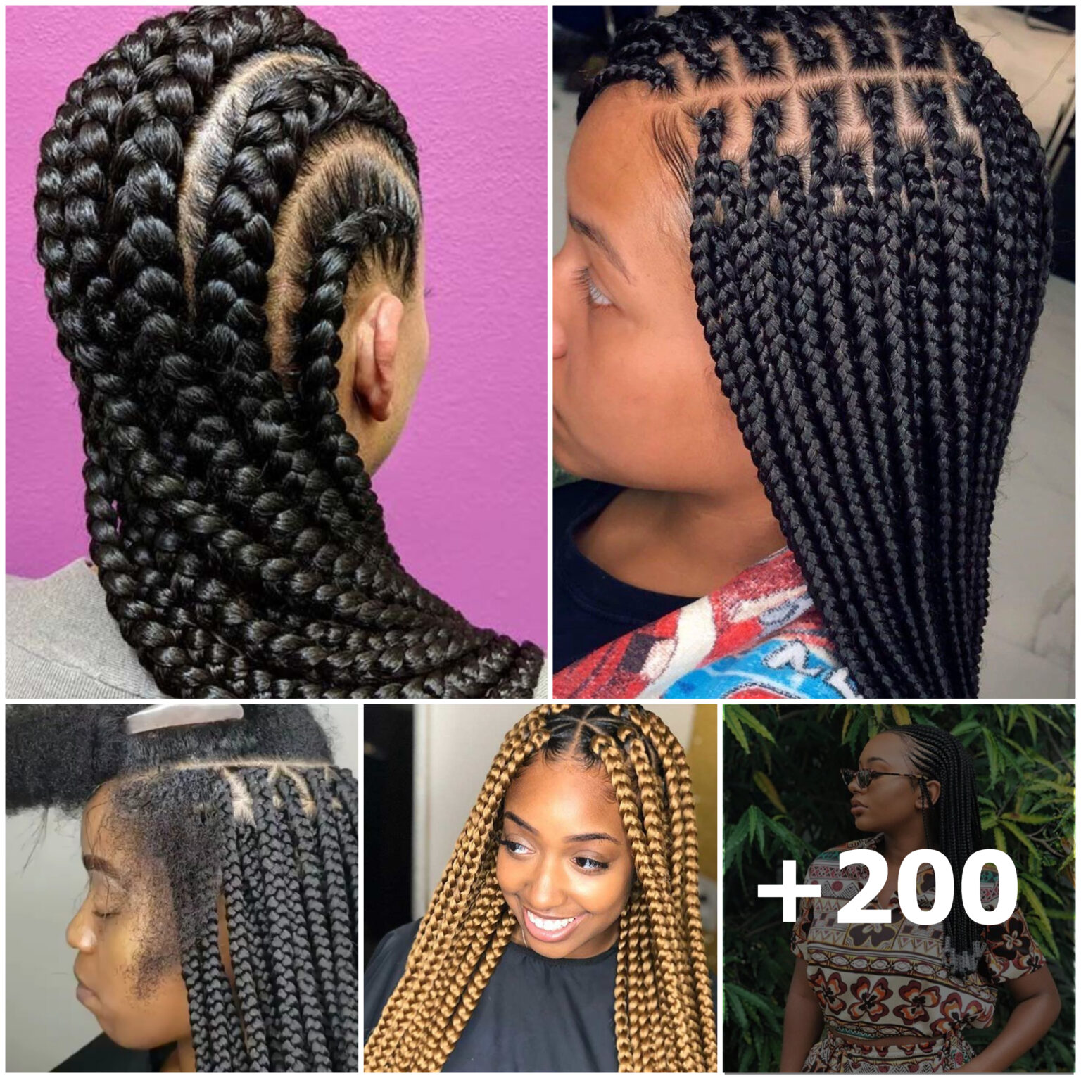 200 PHOTOS: Simple Cornrow Braid Styles