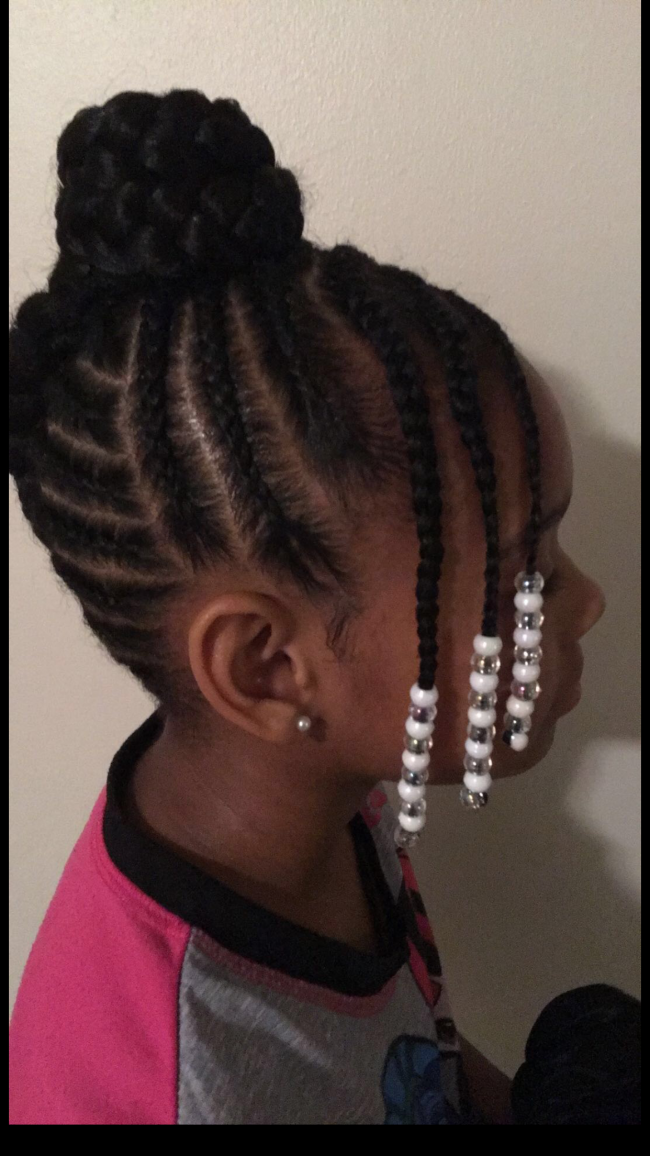 Gorgeous Braids Made in a Short Time for Children with Short Hair