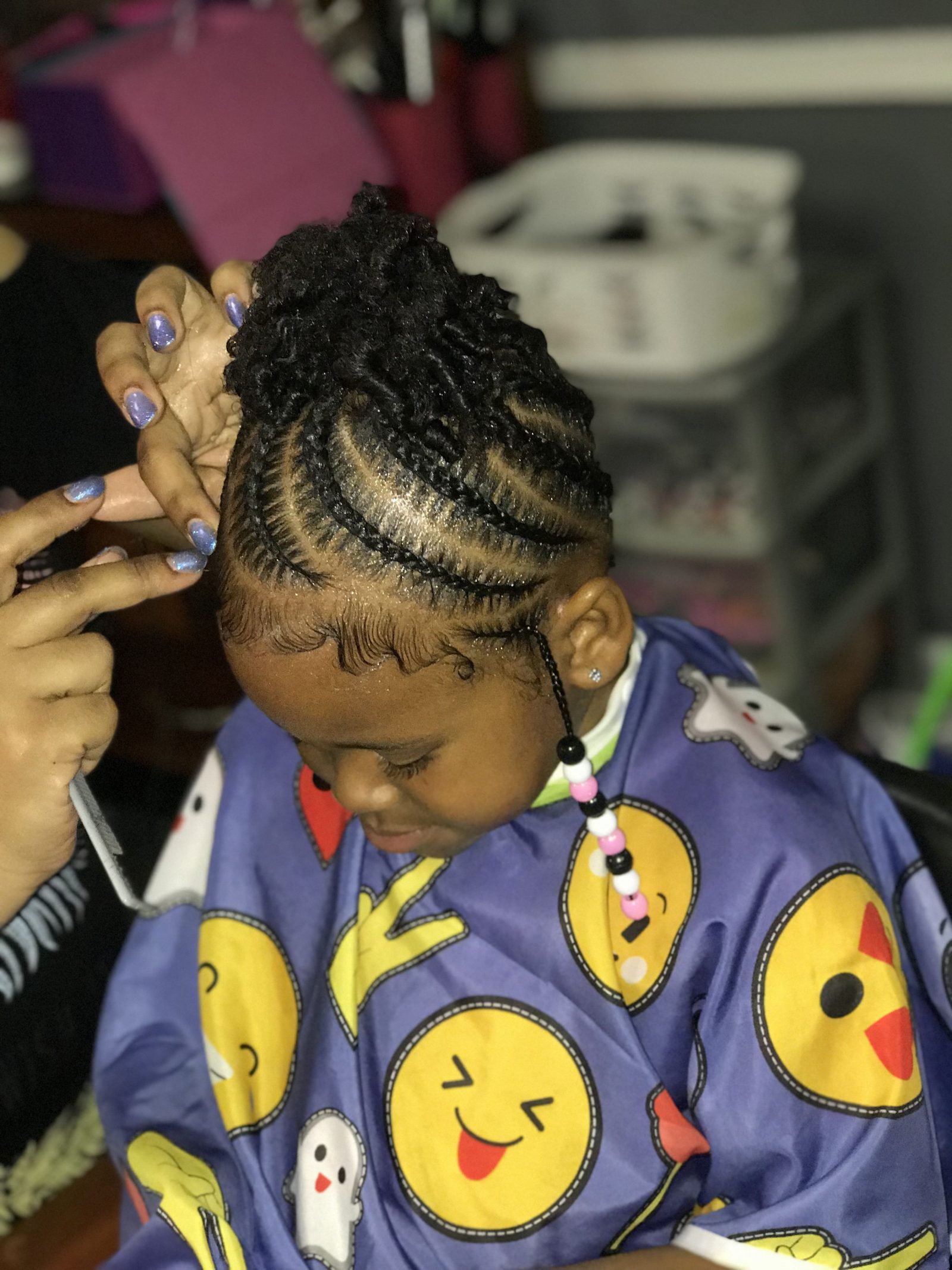 Gorgeous Braids Made in a Short Time for Children with Short Hair