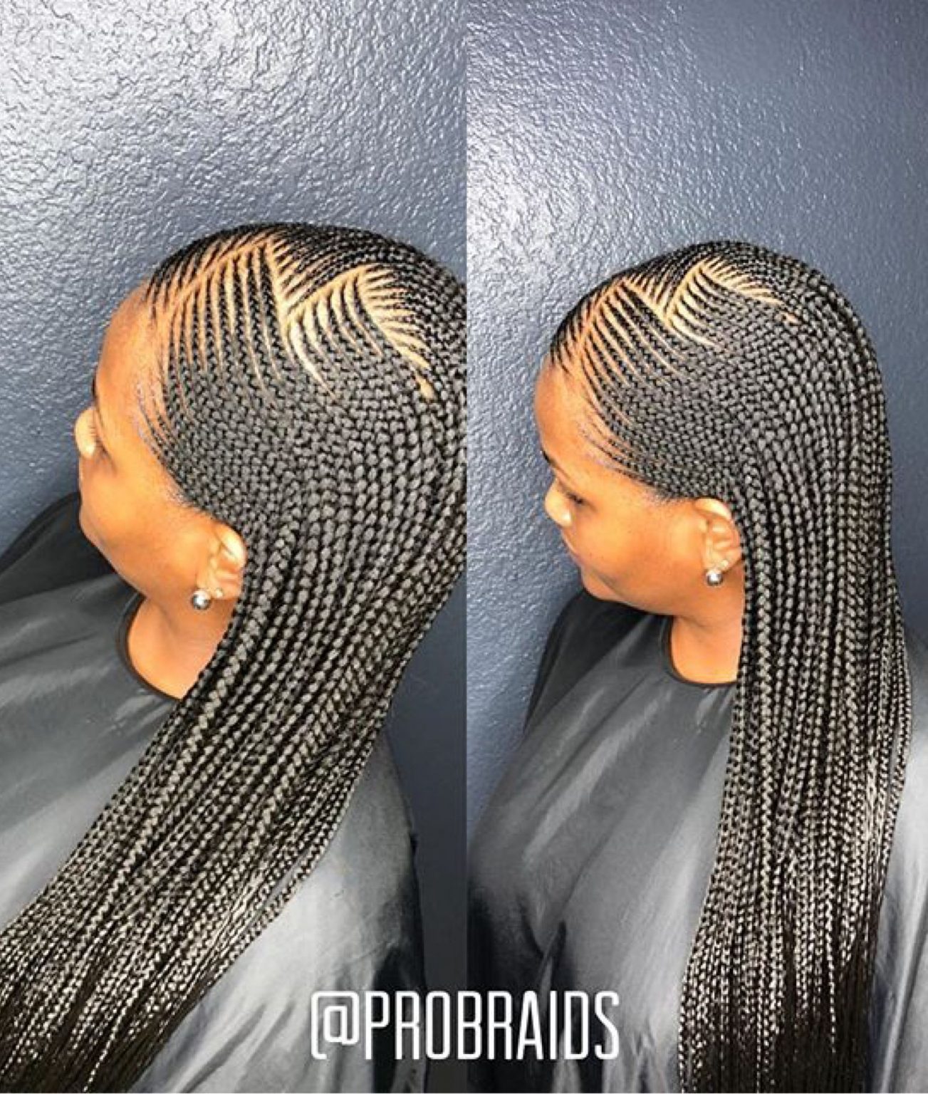 280 Chic Cornrow Braid Hairstyles That You Need To Try