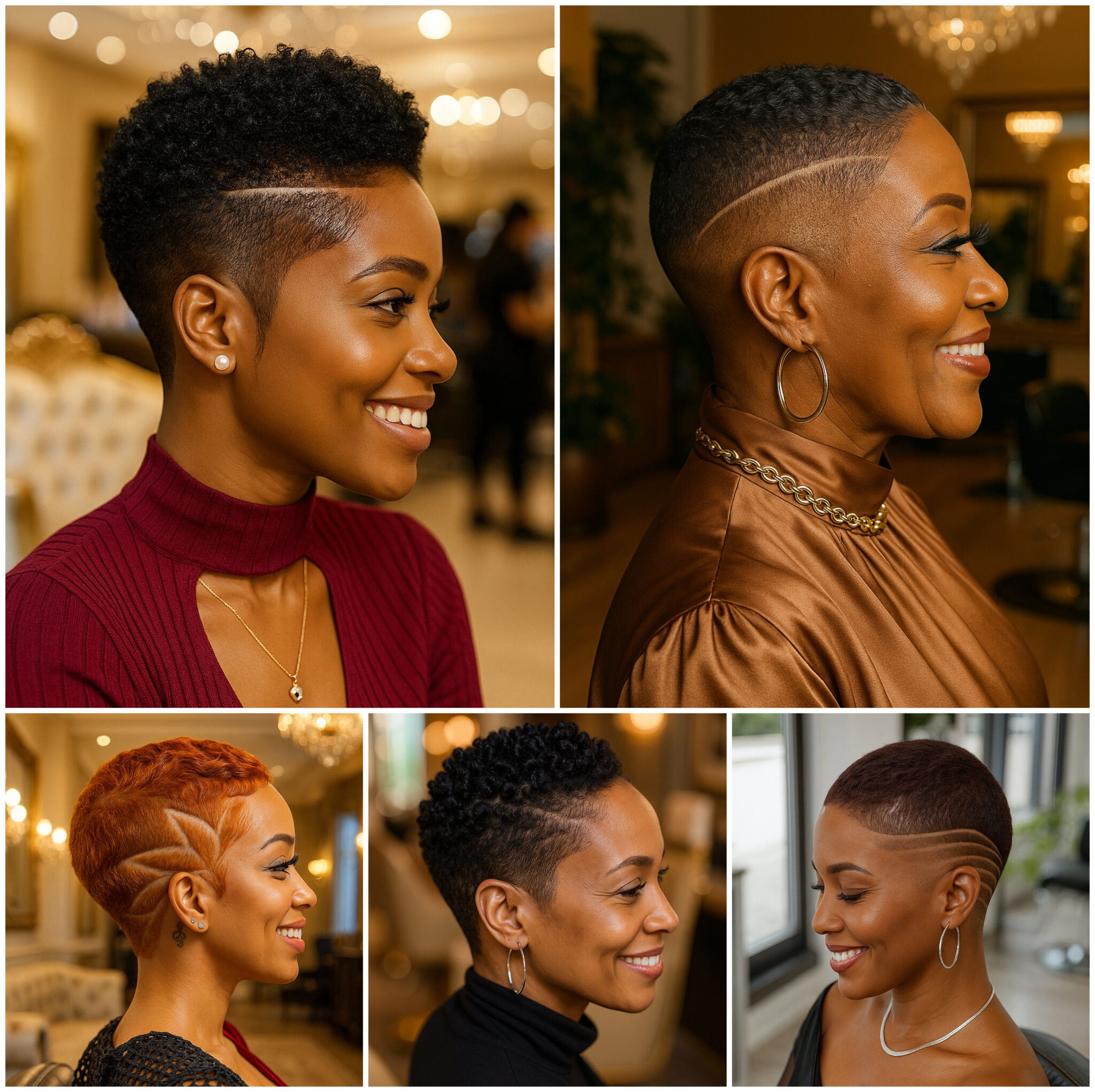 Short Low Cuts with Gentle Lines