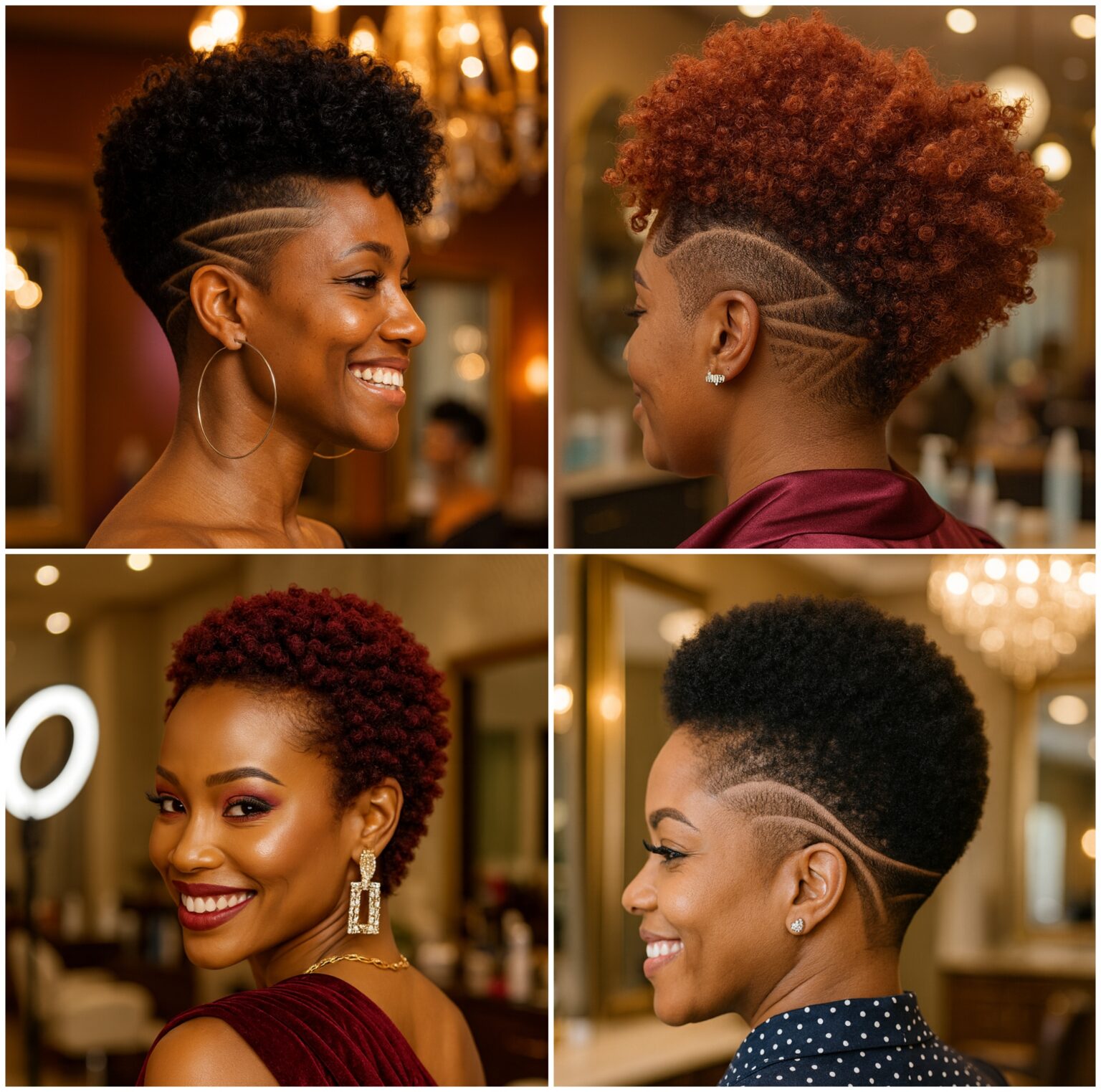 Low Cut Afro Forms in Soft Motion
