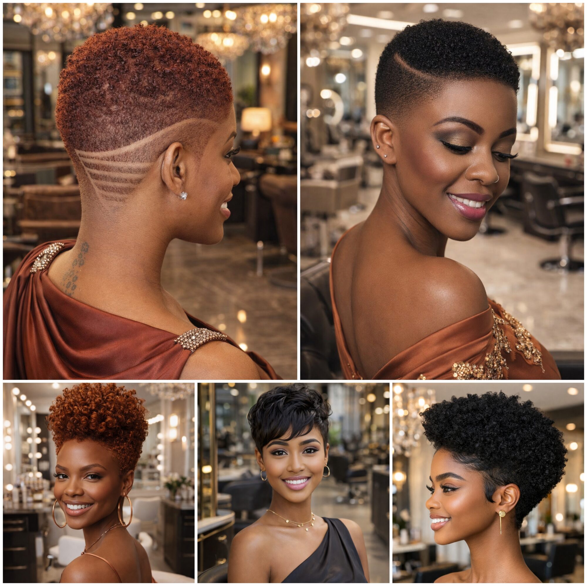 Beautiful Low Cut Afro Shape Ideas