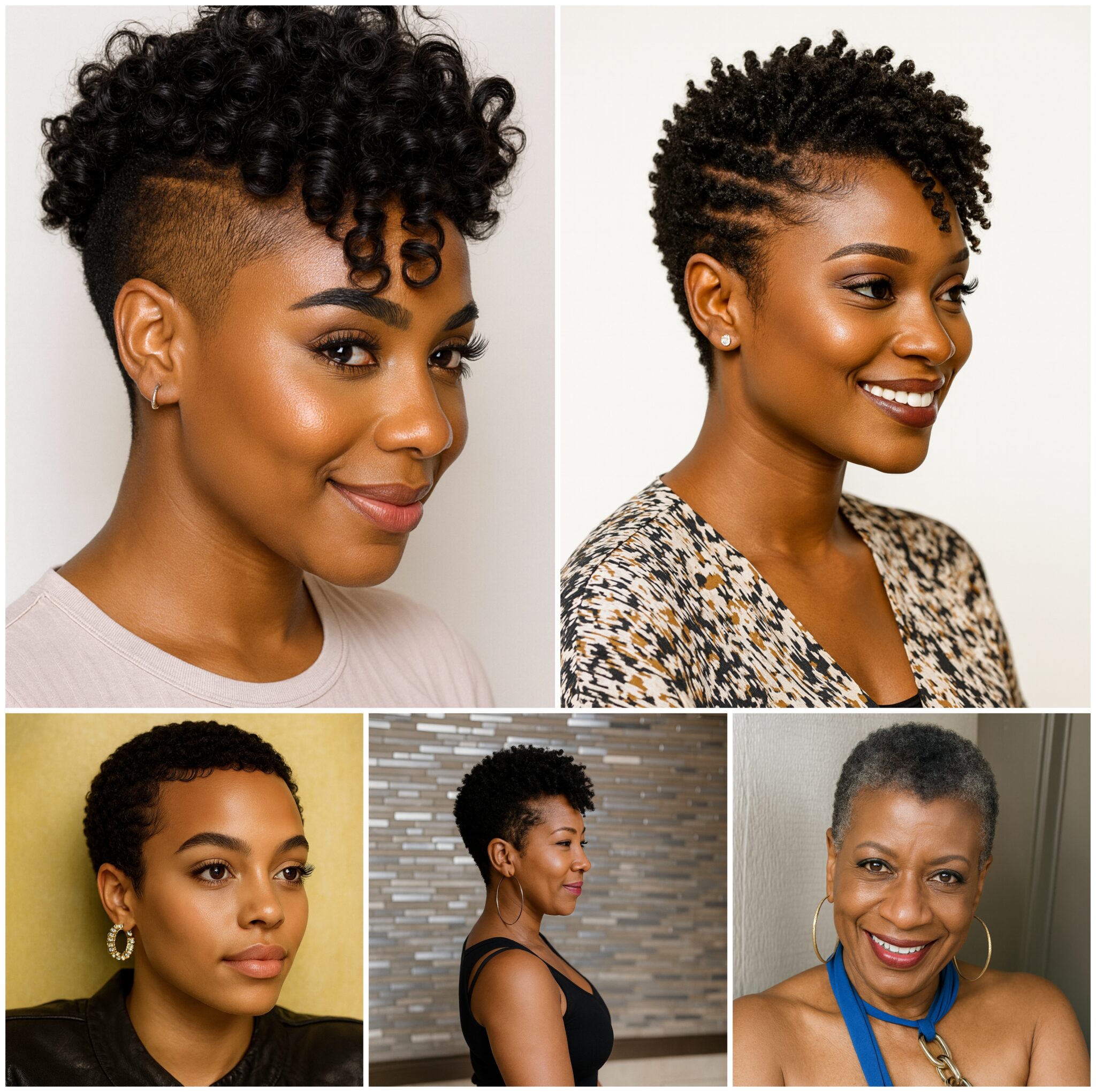 Luxury Natural Afro Cuts with Soft Finish