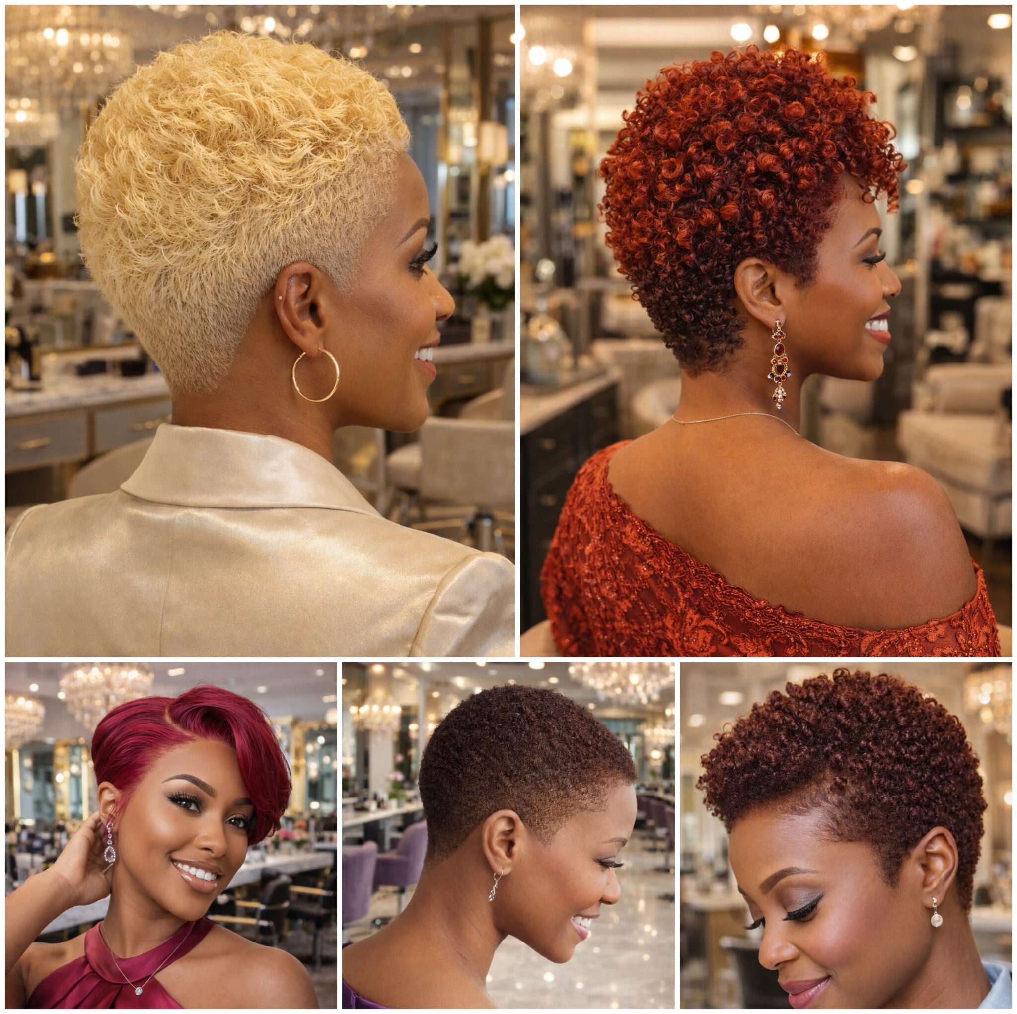 Premium Short Afro Styles for Natural Hair