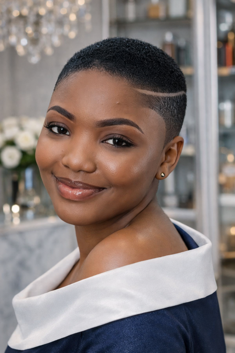 Low Cut Afro Styles for Daily Ease