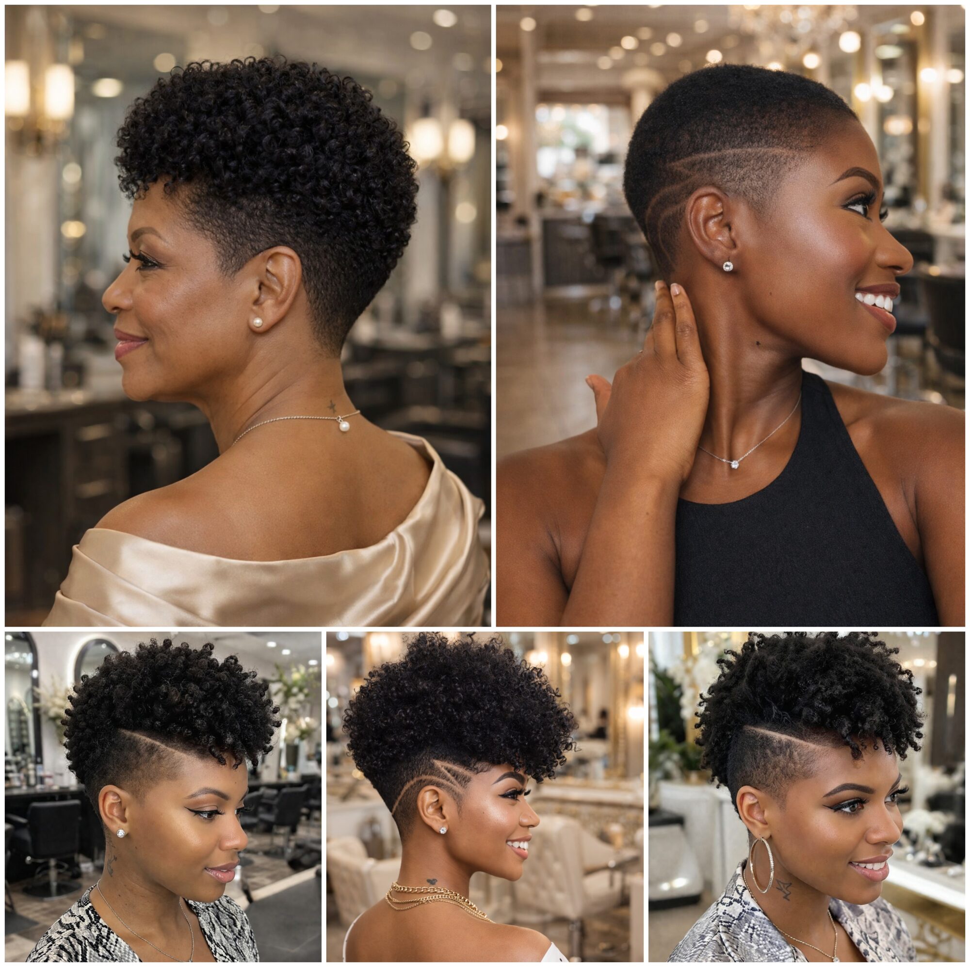 Short Afro Styles That Show Off Natural Texture